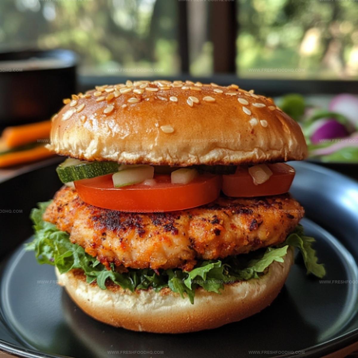 Chicken Veggie Burger Recipe: Juicy Homemade Idea - Fresh Food HQ