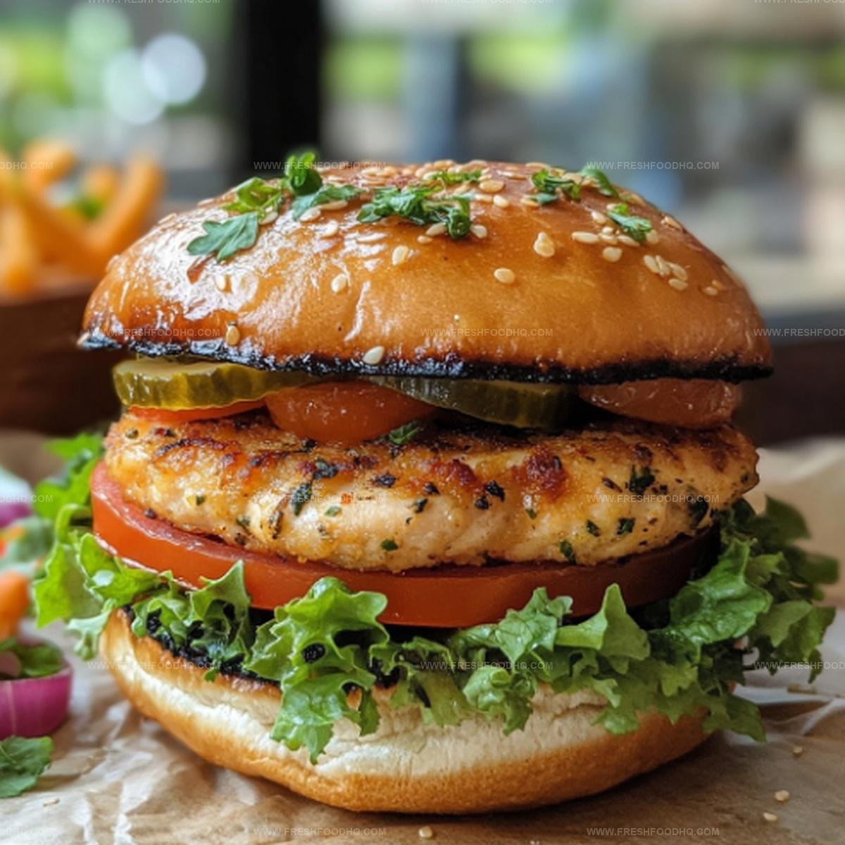Chicken Veggie Burger Recipe: Juicy Homemade Idea - Fresh Food HQ