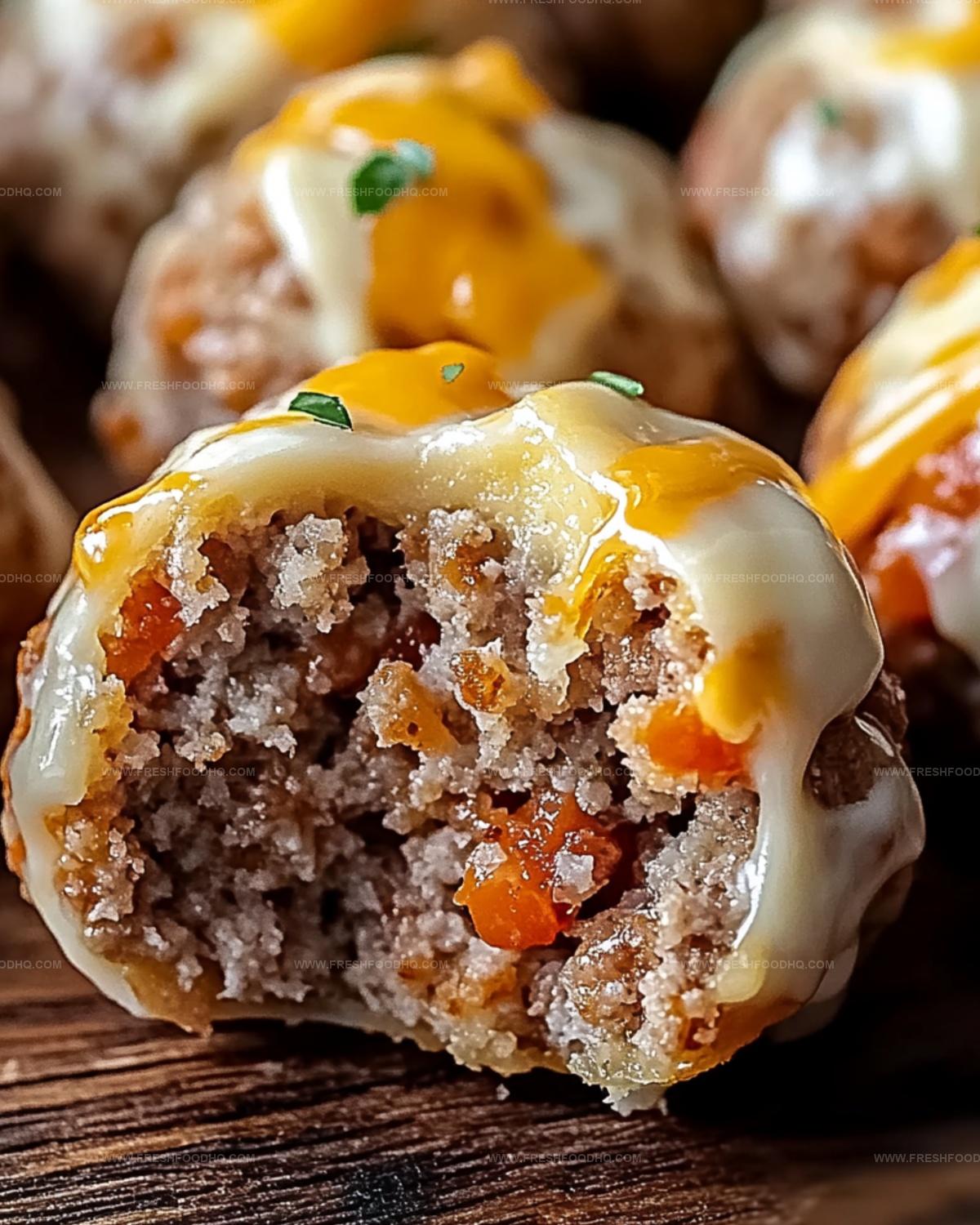 Quick & Zesty Rotel Cream Cheese Sausage Balls Recipe - Fresh Food HQ