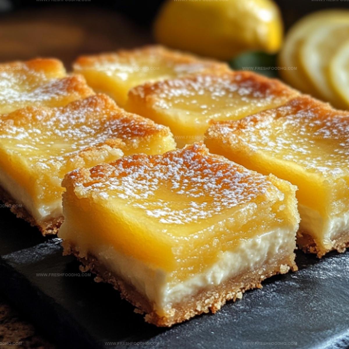 Simple Lemon Cream Cheese Bars Recipe for Summer Joy - Fresh Food HQ
