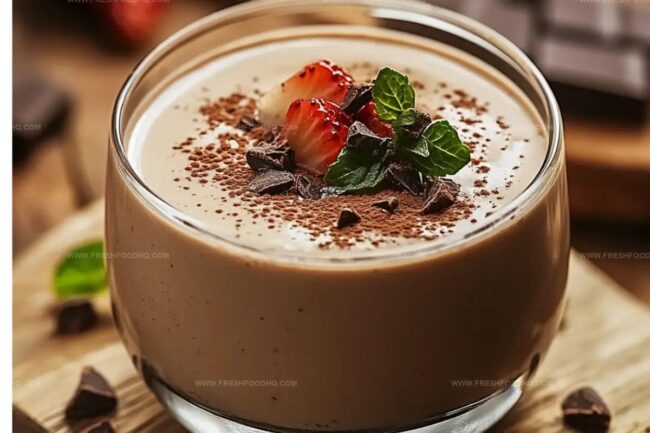 Tropical Bliss: Puerto Rican Chocolate Coquito Recipe - Fresh Food HQ