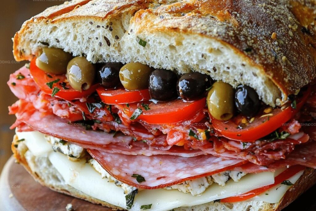 The Zesty New Orleans Muffaletta Sandwich Recipe for Flavor Lovers ...