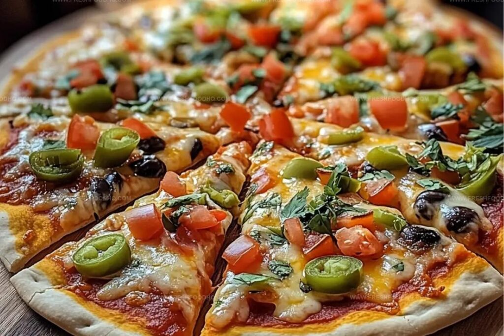 The Best Mexican Fiesta Pizza Recipe for Taco Tuesday Magic - Fresh Food HQ
