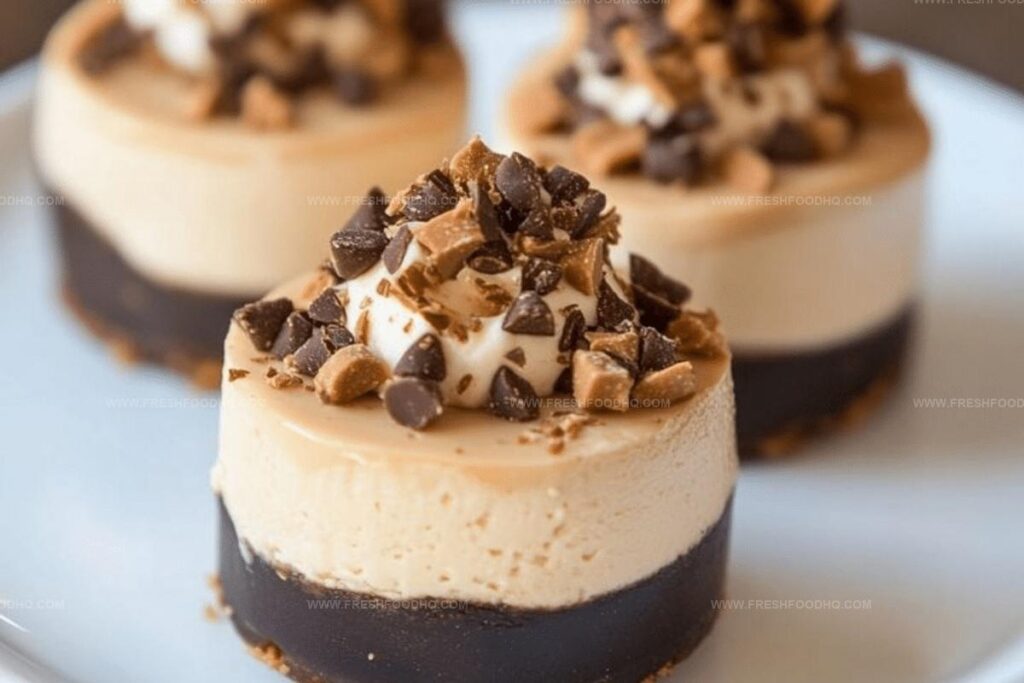 Heavenly No-Bake Peanut Butter Cheesecake Bites Recipe - Fresh Food HQ