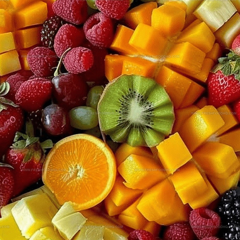 Colorful Tropical Fresh Fruit Platter Recipe for Summer Joy - Fresh Food HQ