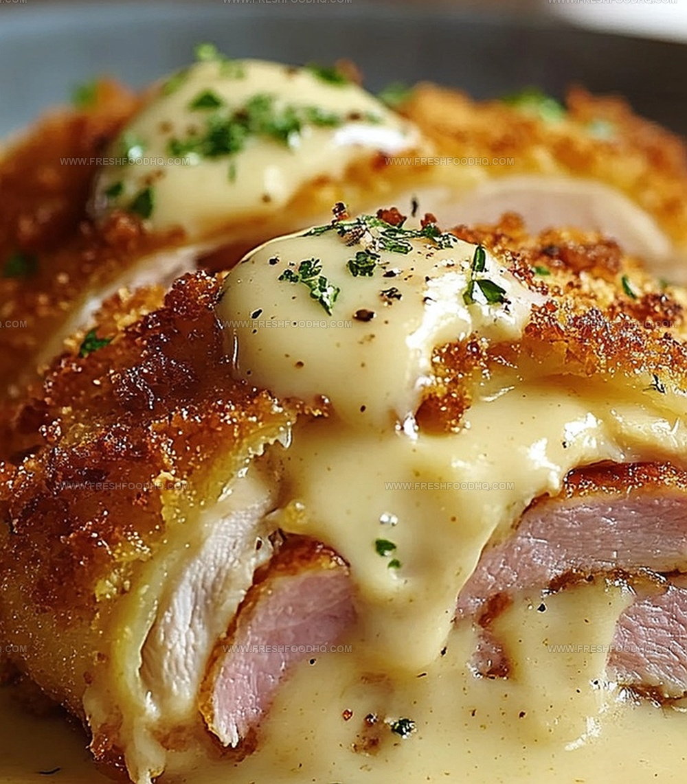 The Juiciest Chicken Cordon Bleu Recipe You'll Ever Make - Fresh Food HQ