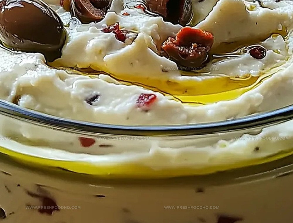 Tangy Cream Cheese & Olive Spread Recipe for Fresh Snacking - Fresh Food HQ