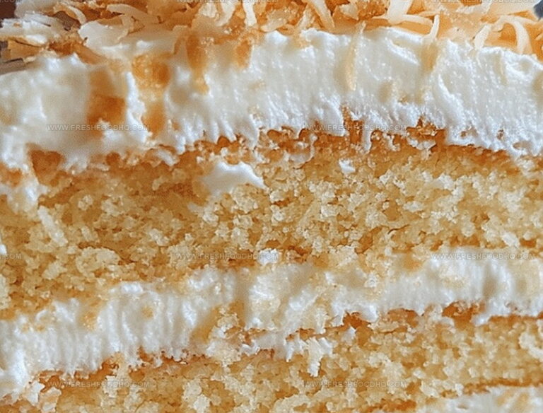 Dreamy Coconut Layer Cake Recipe: Sweet Tropical Bliss - Fresh Food HQ